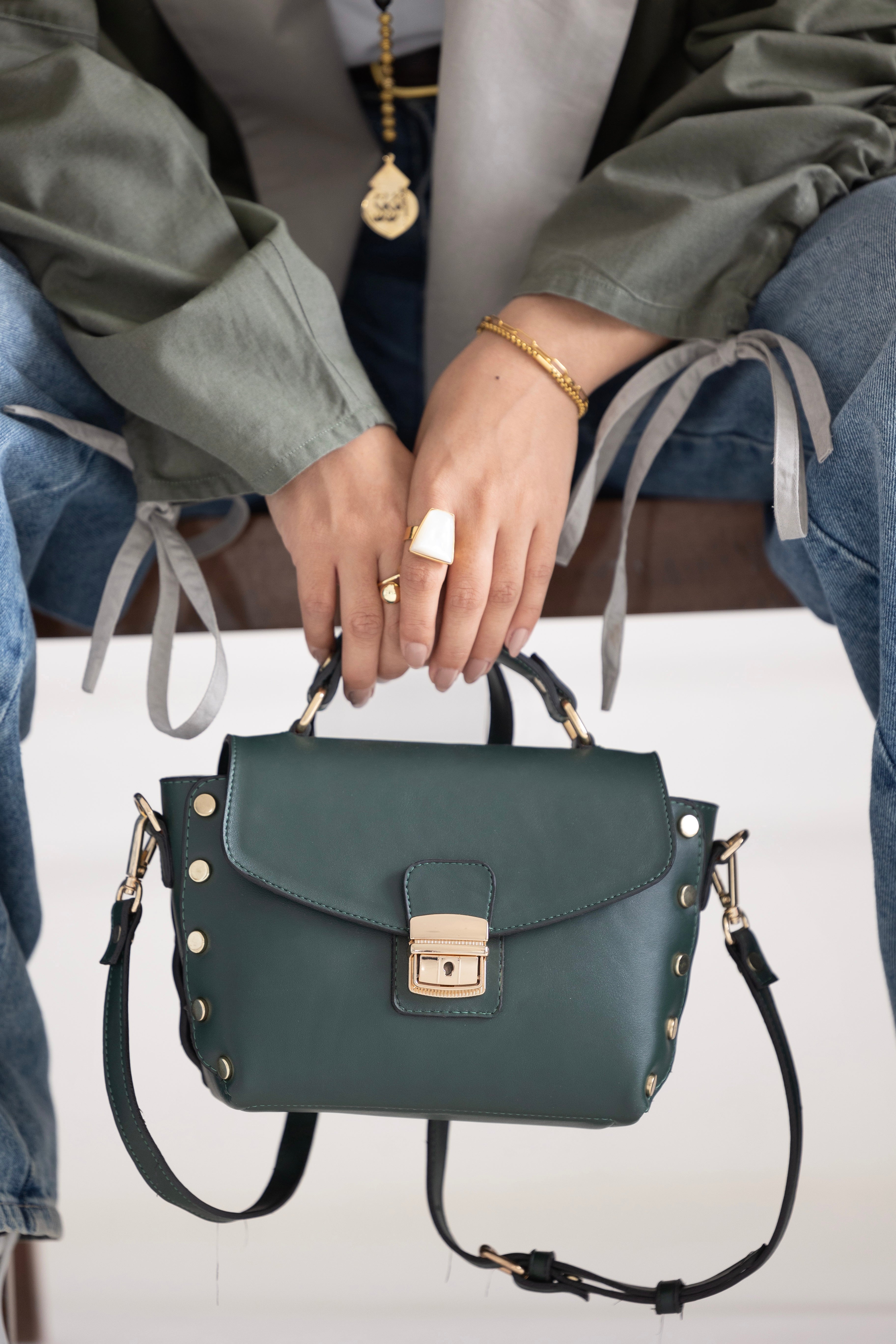 Bella Bag _ Olive – Lilacs
